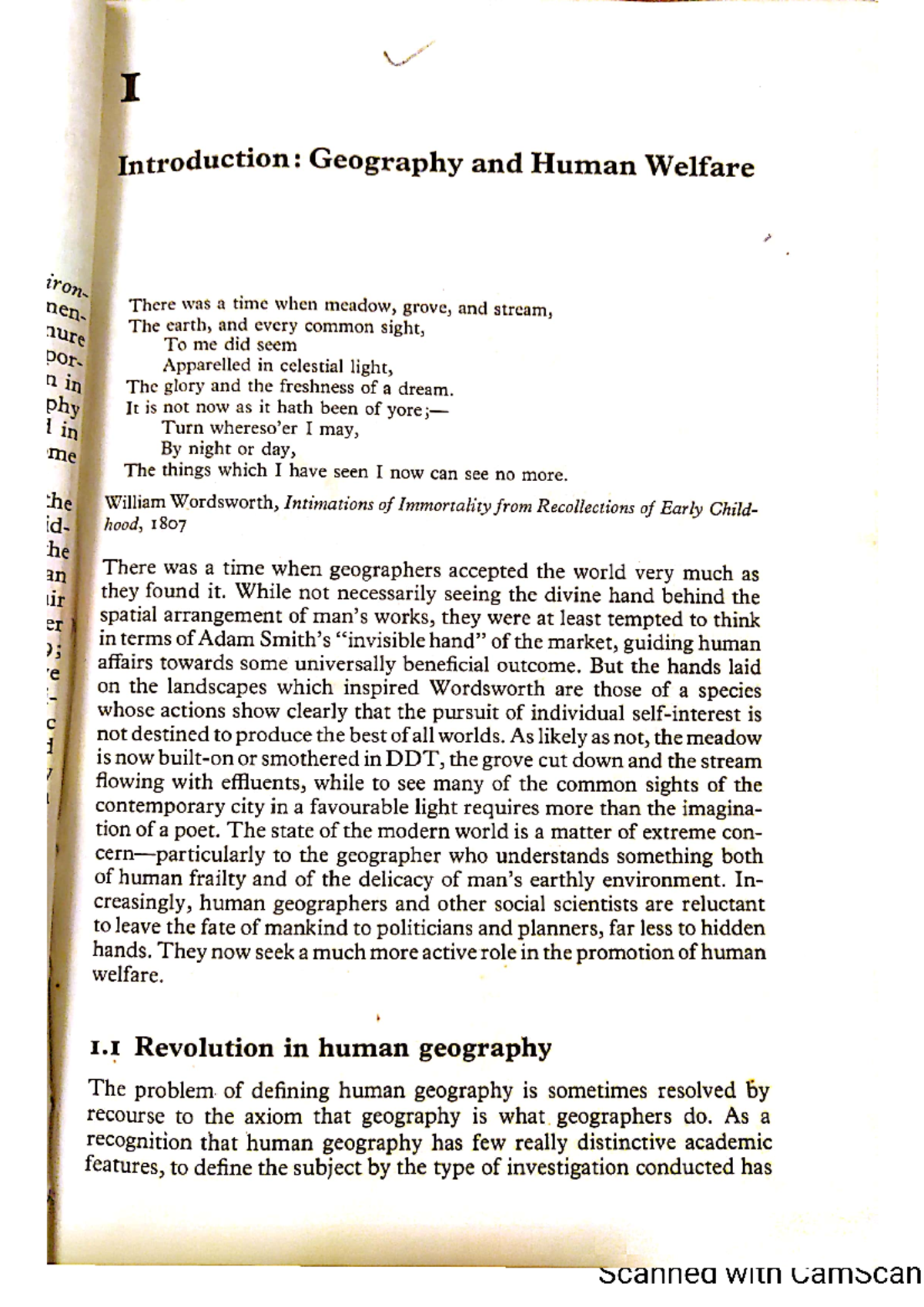 Dm smith edited - Geography - BA( hons.) Geography - Studocu