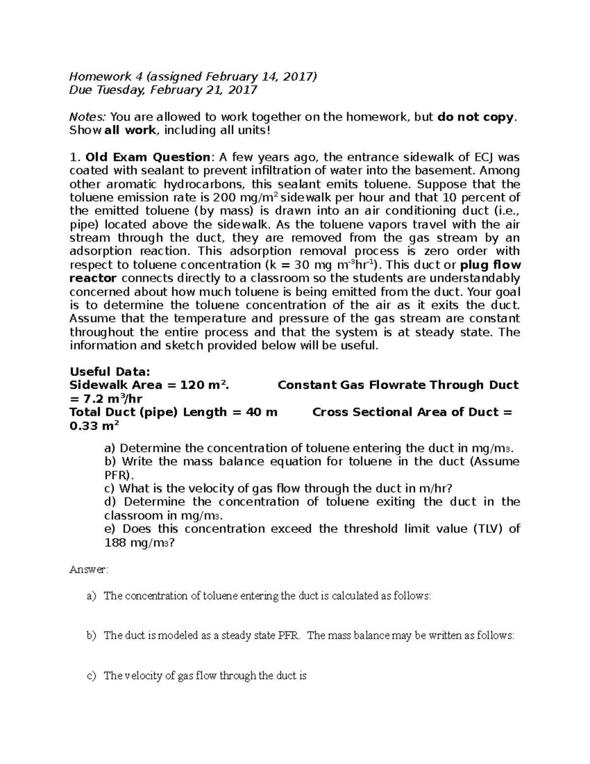 CE 341-Solutions HW4 - Homework 4 solutions_ Saleh Spring 2017 - Homework 4 (assigned February ...