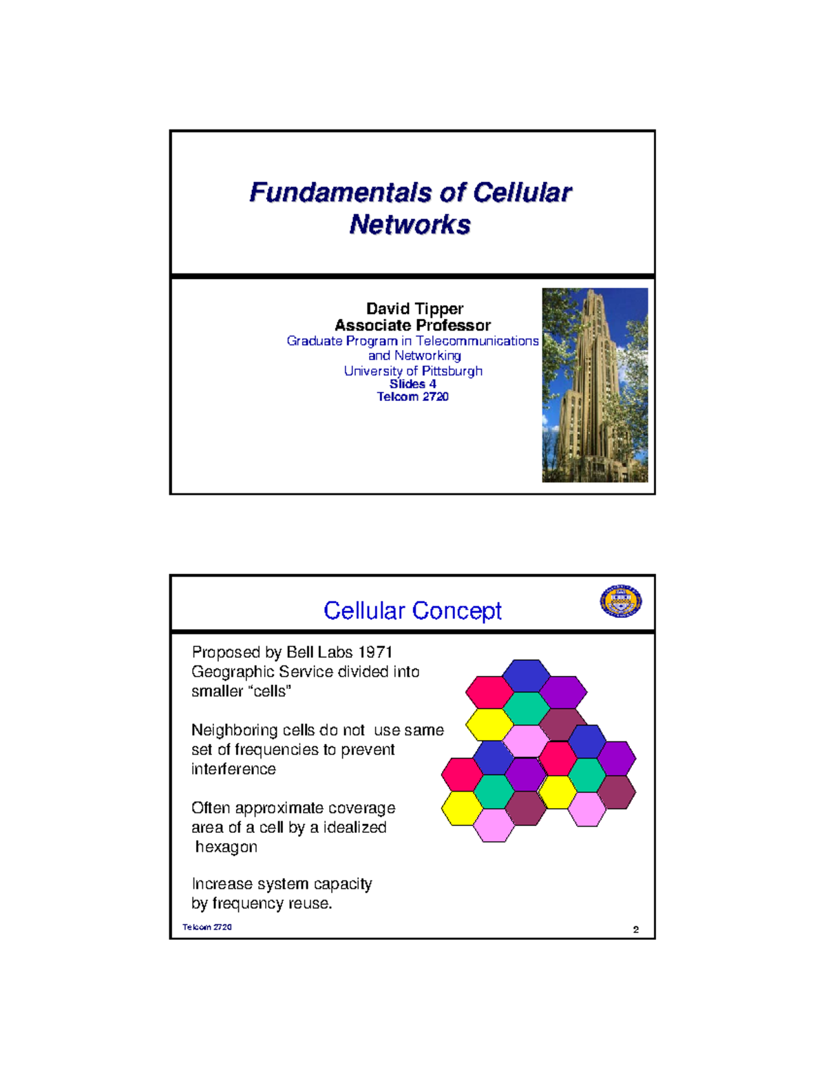 Cellular Concepts - aaaaaaaaaaaaaaaaaaa - Fundamentals of ...