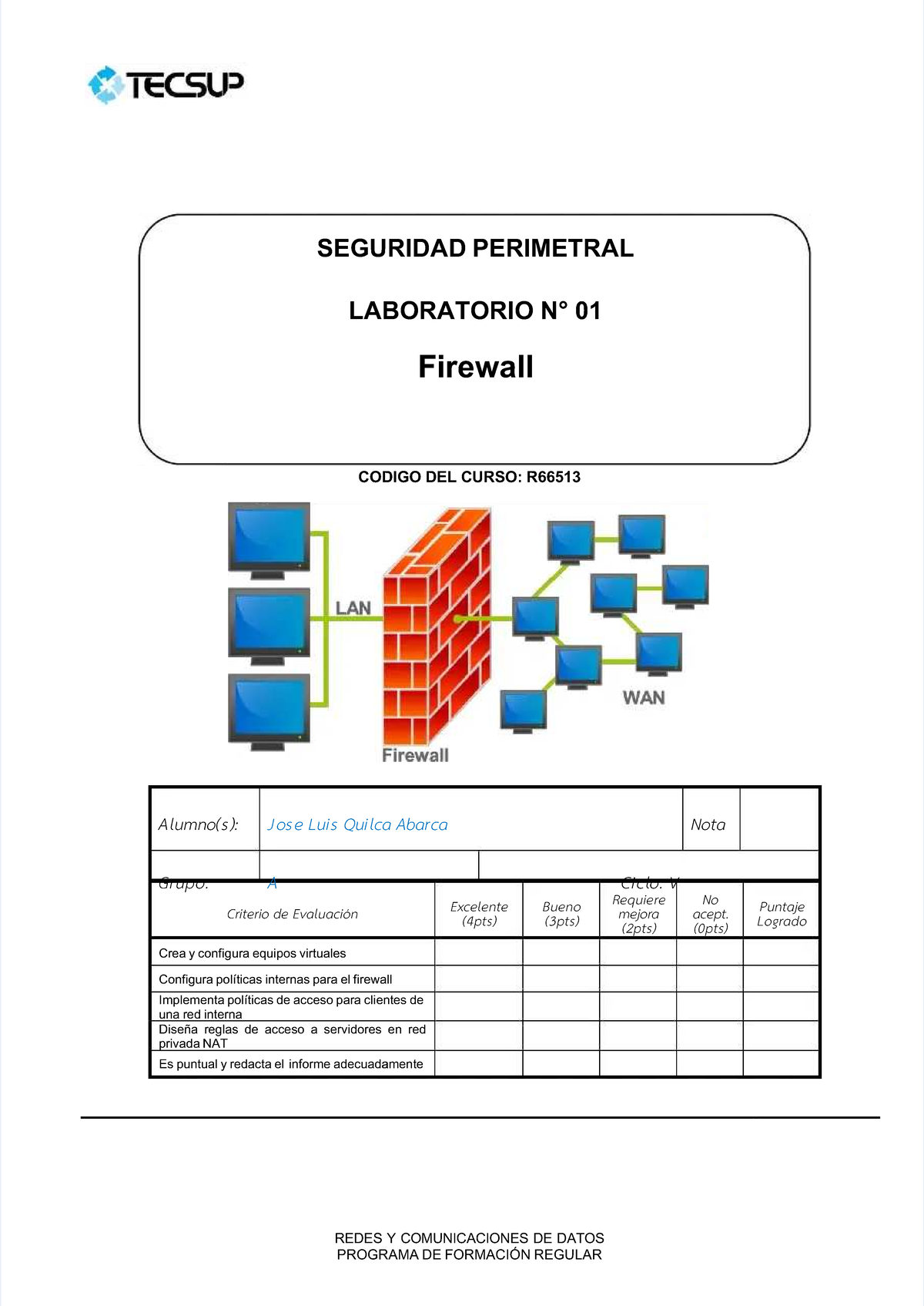 Pdf-lab-01- firewall compress - REDES Y COMUNICACIONES DE DATOSREDES Y ...
