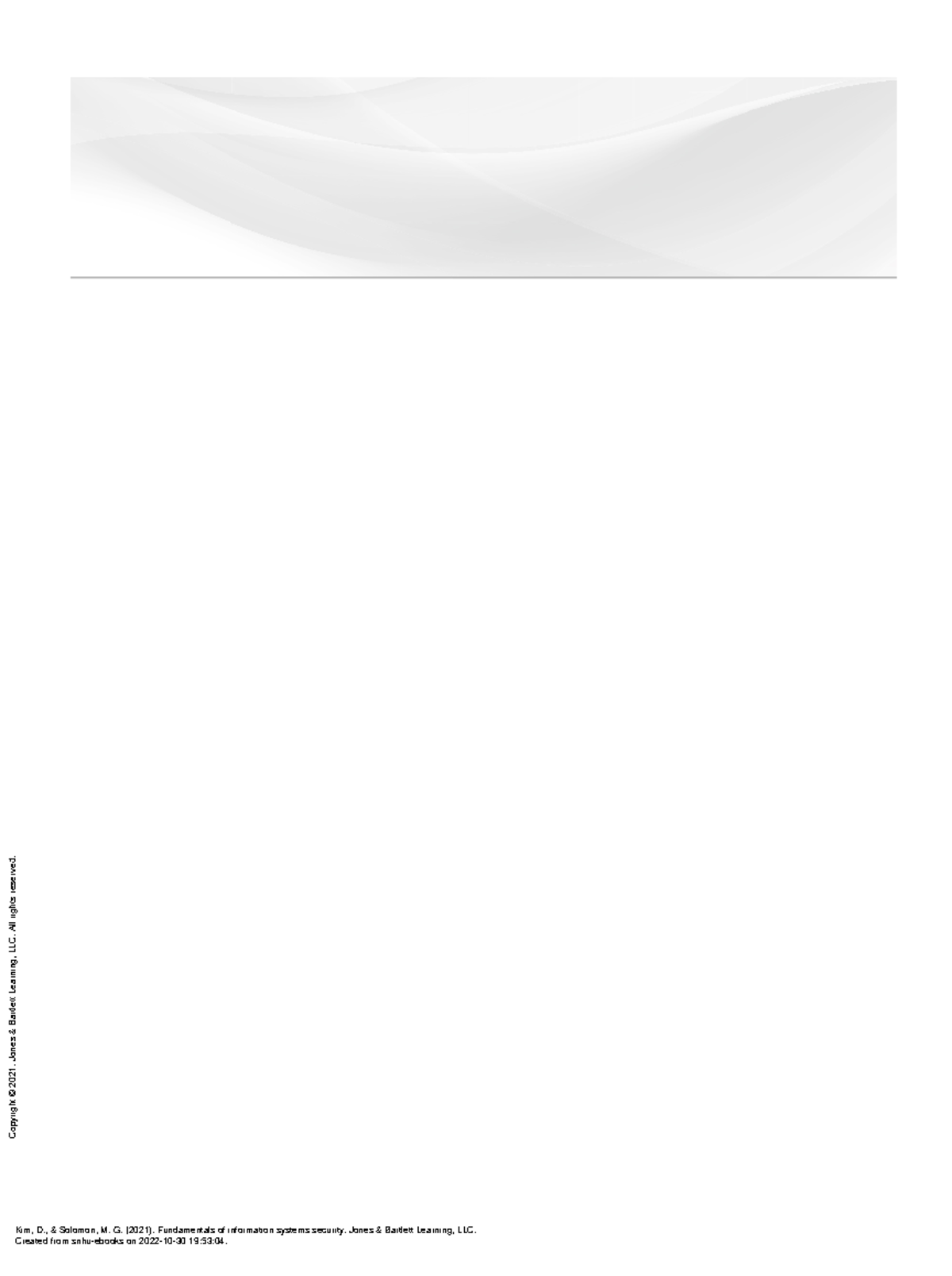 Fundamentals Of Information Systems Security Chapter 1 Information