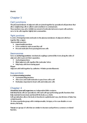 Marieb Anatomy & Physiology Ch 4 Tissues Lecture Notes Final - Chapter ...
