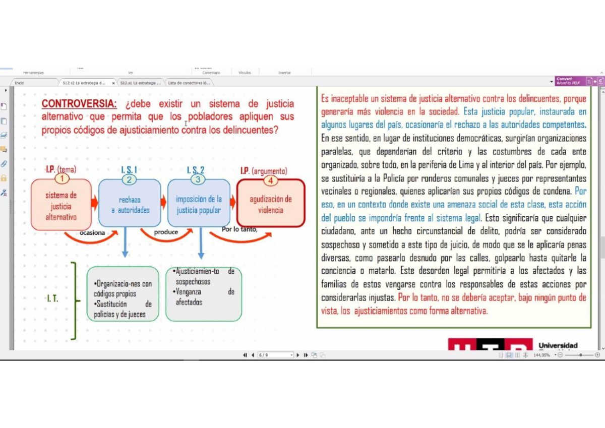 Doc1 - Esquema de párrafo causal - Comprensión y redacción de textos ...