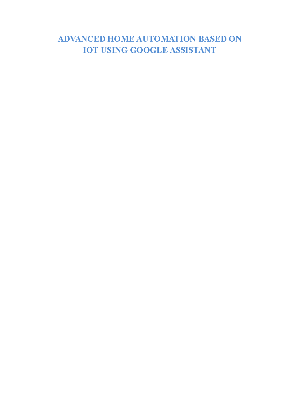 Telegram based home automation - ADVANCED HOME AUTOMATION BASED ON IOT ...