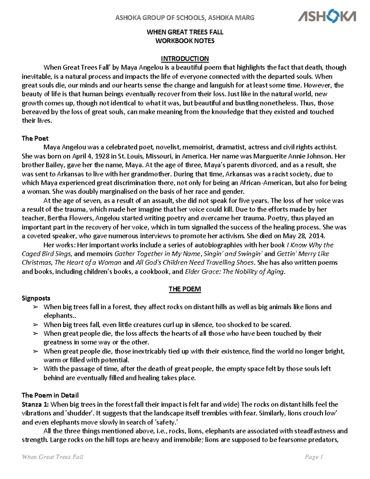 1717749234111 When Great Trees Fall Workbook Notes - WHEN GREAT TREES ...