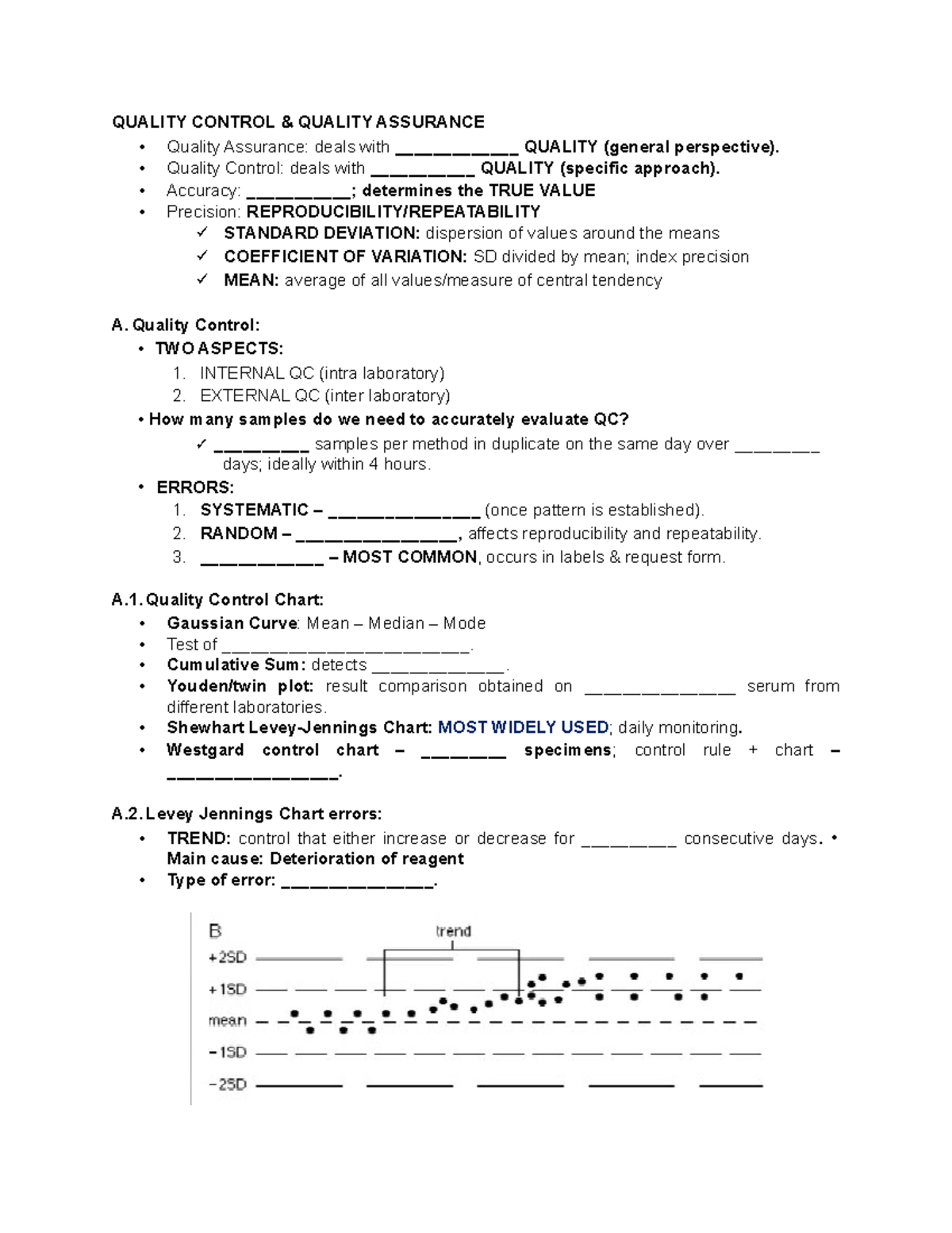 QC AND QA Reviewer - QUALITY CONTROL & QUALITY ASSURANCE Quality ...