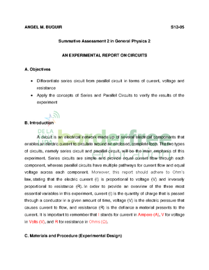 Physlab Exp 6 Friction - GENERAL PHYSICS LABORATORY Activity 5 ...