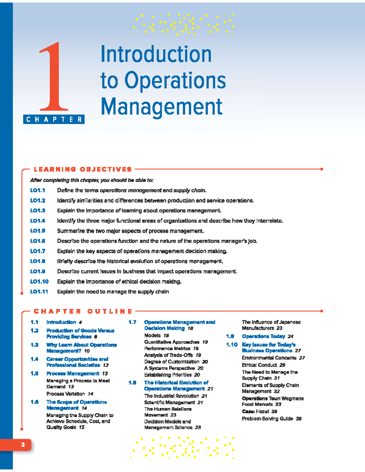 Chapter 01 - Summary Bangladesh and International Studies - Introduction to Operations ...