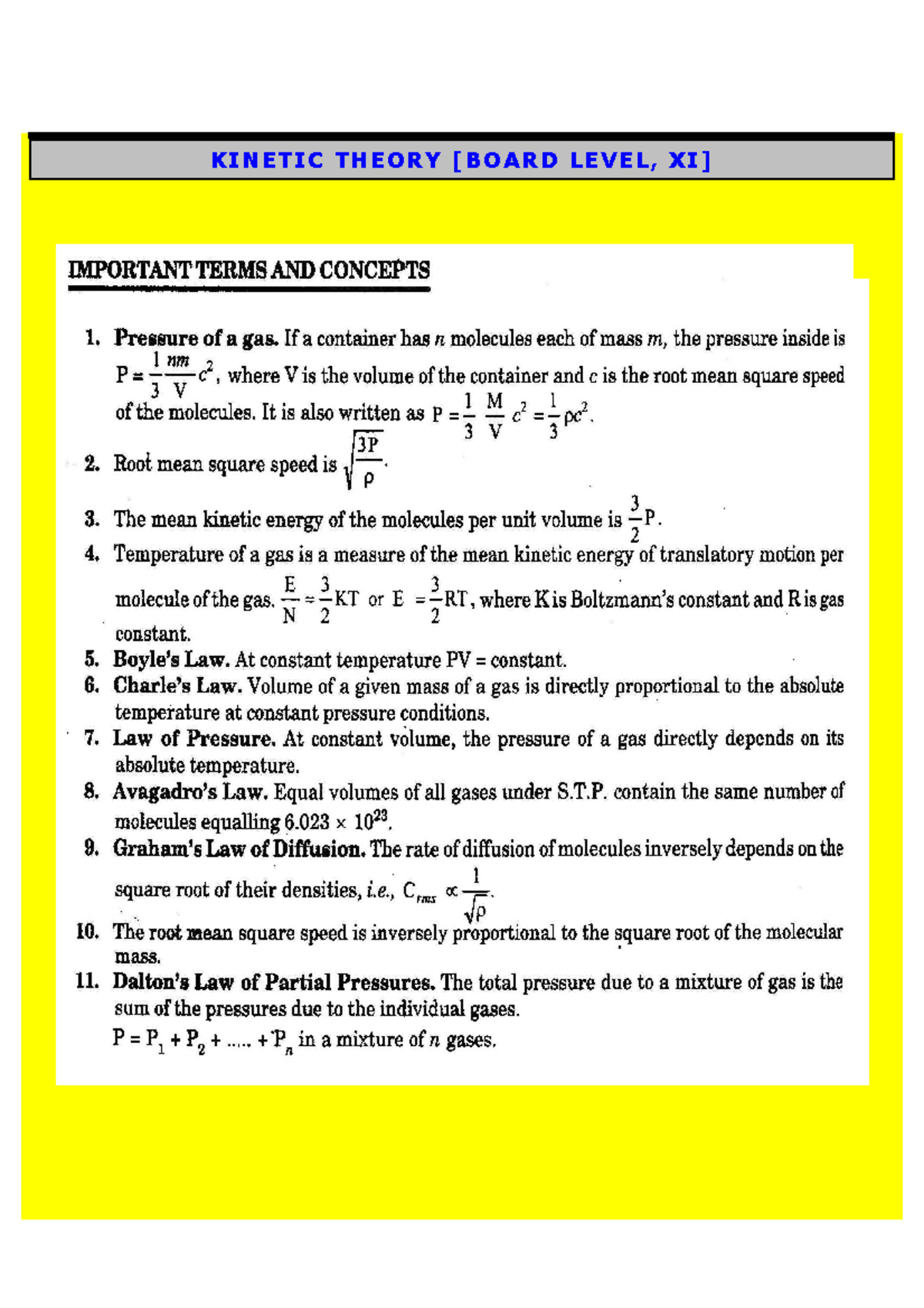 Kinetic Theory ( Jeemain - Electronics and Communication Engineering ...