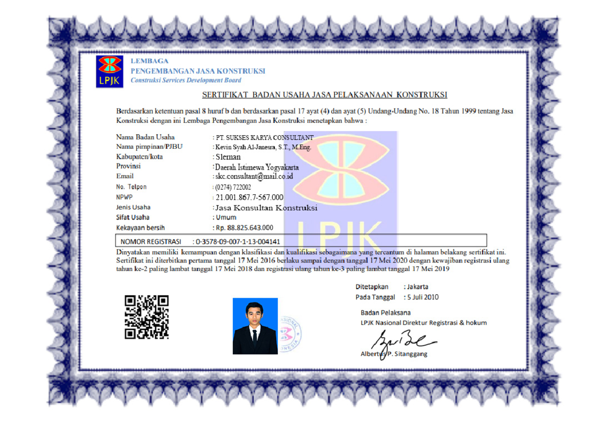 Dokumen SBUJPK PT.SKC - Teknik Sipil - Studocu