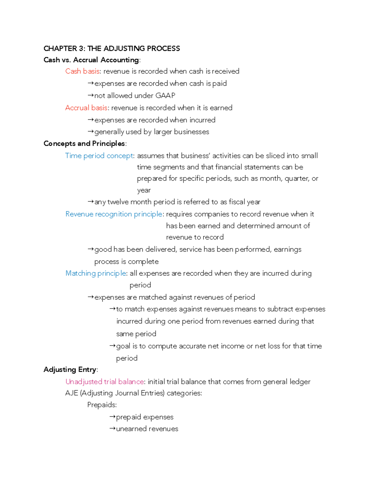 Lecture 3 - Phong Truong, Chapter 3 of Horngrens Accounting - CHAPTER 3 ...