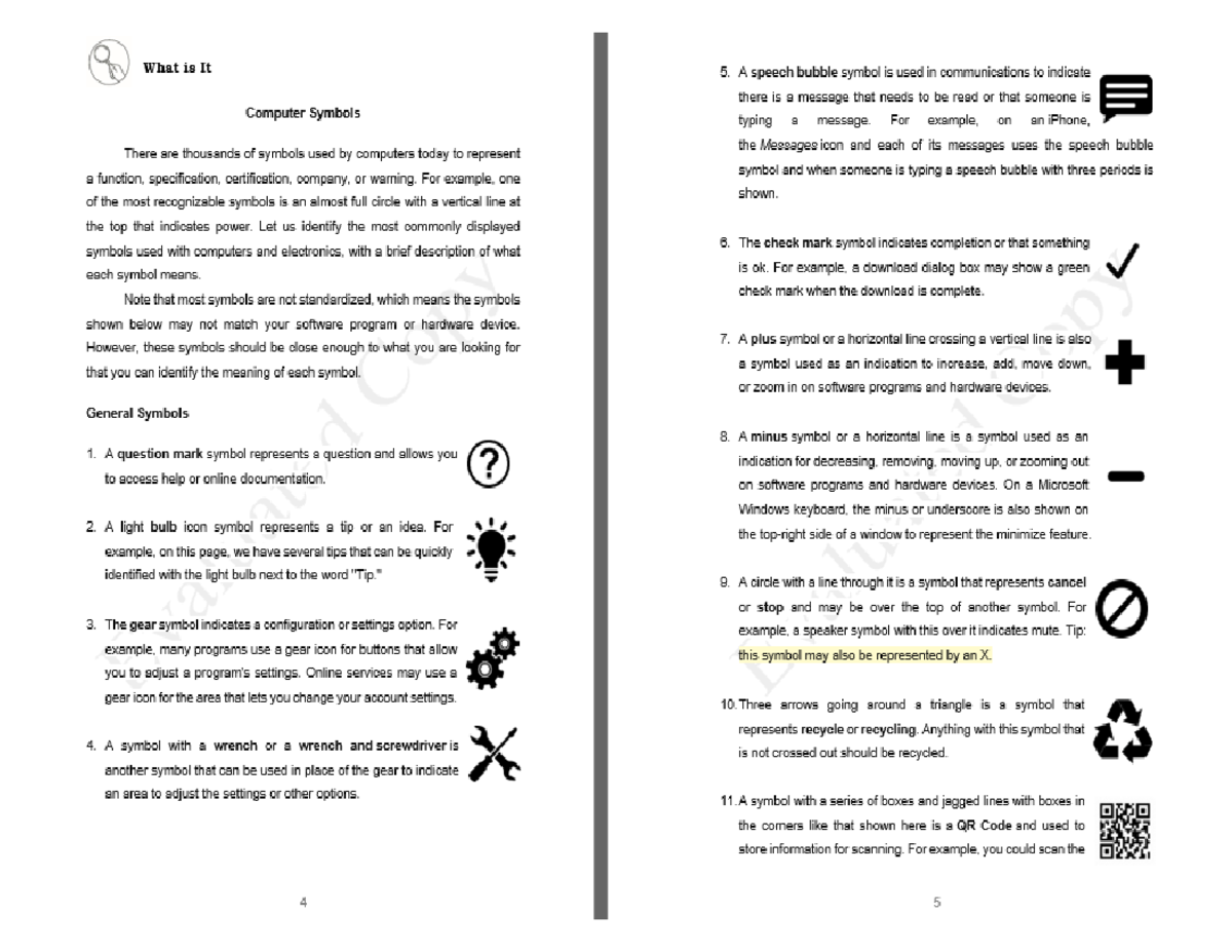 Computer Symbols - DLP (Detailed Lesson Plan) - Education - Studocu