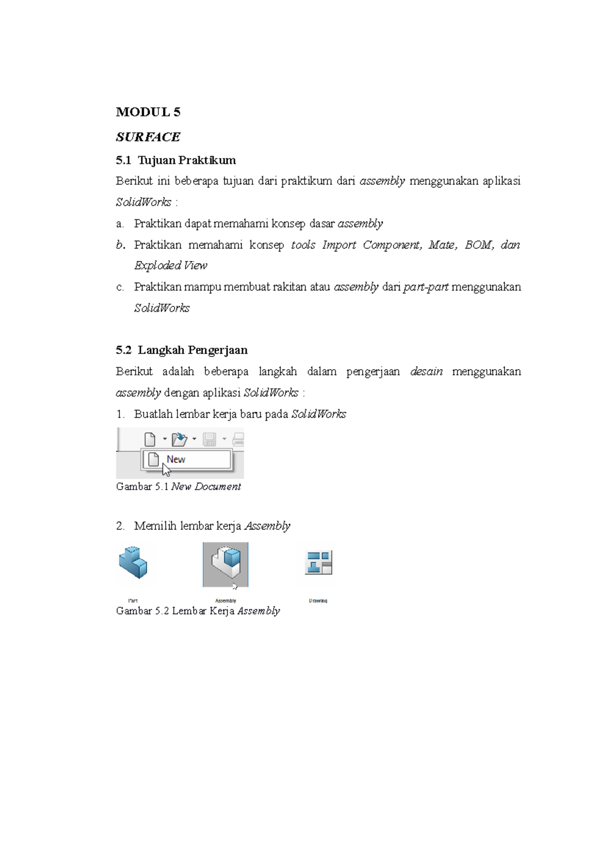 Modul 5 - Task 12 - MODUL 5 SURFACE 5 Tujuan Praktikum Berikut ini ...