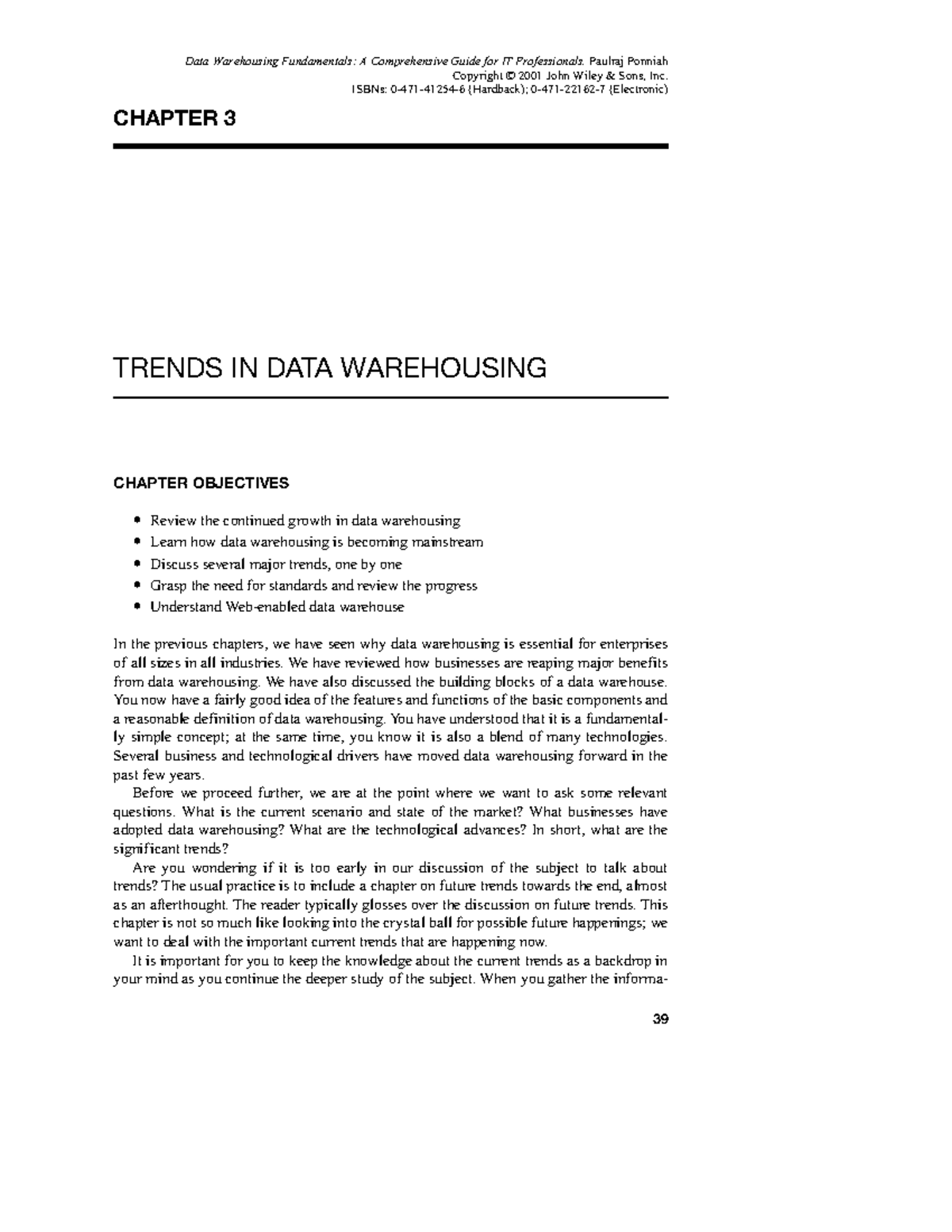 Data Warehousing Fundamentals A Comprehensive Guide for IT ...