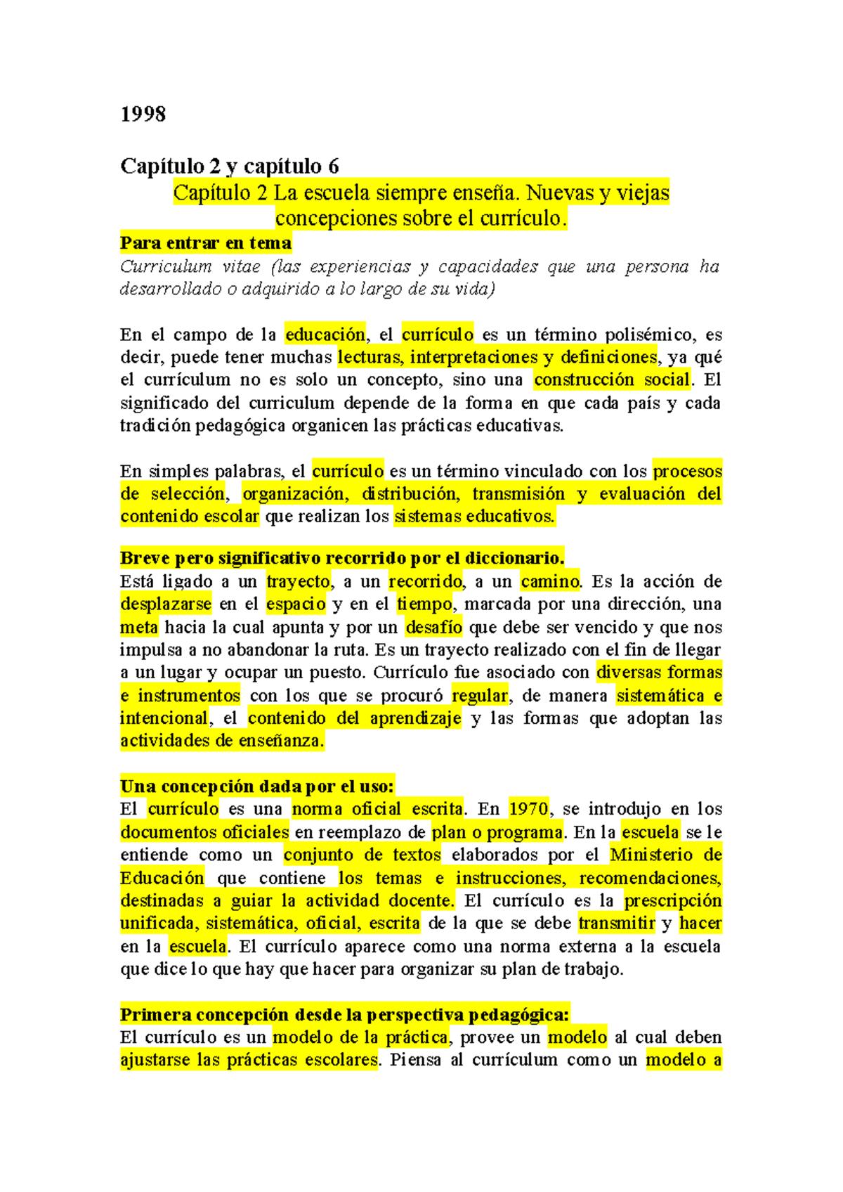 Capítulo 2 abc - 1998 Capítulo 2 y capítulo 6 Capítulo 2 La escuela ...