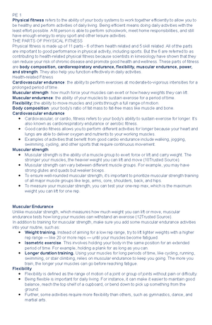 Module 1 - Physical Education notes about Badminton - MODULE 1 ...