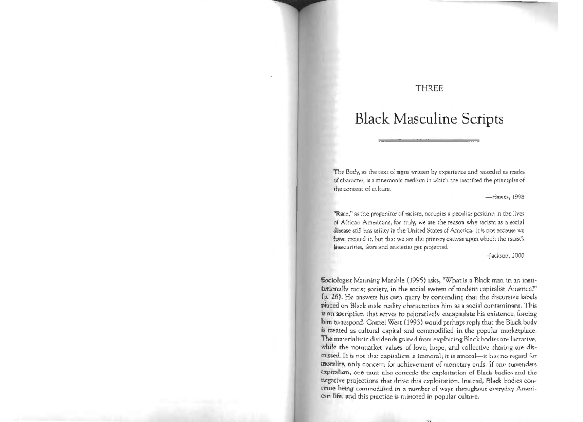 5 Jackson Black Masculine Scripts - THREE Black Masculine Scripts The ...