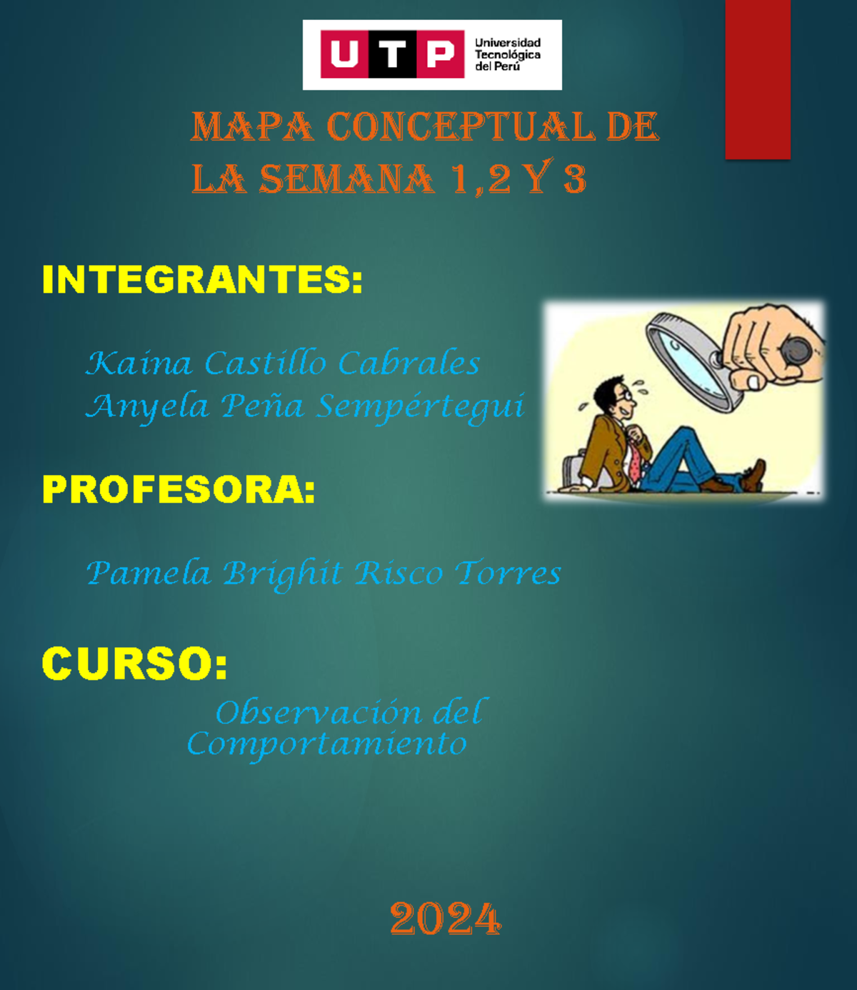 Mapas semana 1 2 y 3 - mapa conceptual de la semana 1,2 y 3 INTEGRANTES ...