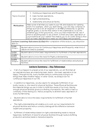 UHV2 - Self-Exploration: natural acceptance and experiential validation ...