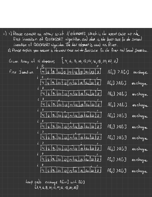 Assignment 1 analysisofalgorithm - Analysis of Algorithms (COSC 5313) Assignment 1 Submitted by ...