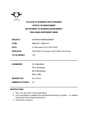 Chapter 1 - Case Study - KFC - BUSINESS MANAGEMENT 1A BMA1A01 / BMA11A CHAPTER 1 – TUTORIAL ...