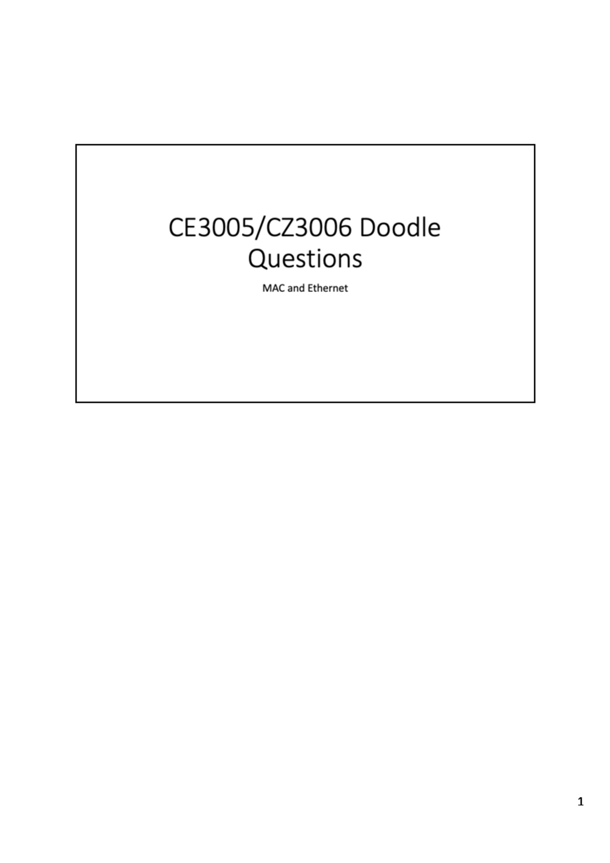 Doodle 1 MAC Ethernet - Warning: TT: undefined function: 32 Warning: TT: undefined function: 32 ...