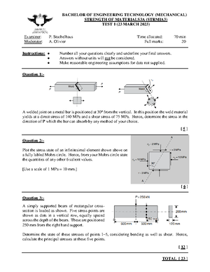 Report - good - UNIVERSITY OF JOHANNESBURG CHEMICAL ENGINEERING ...