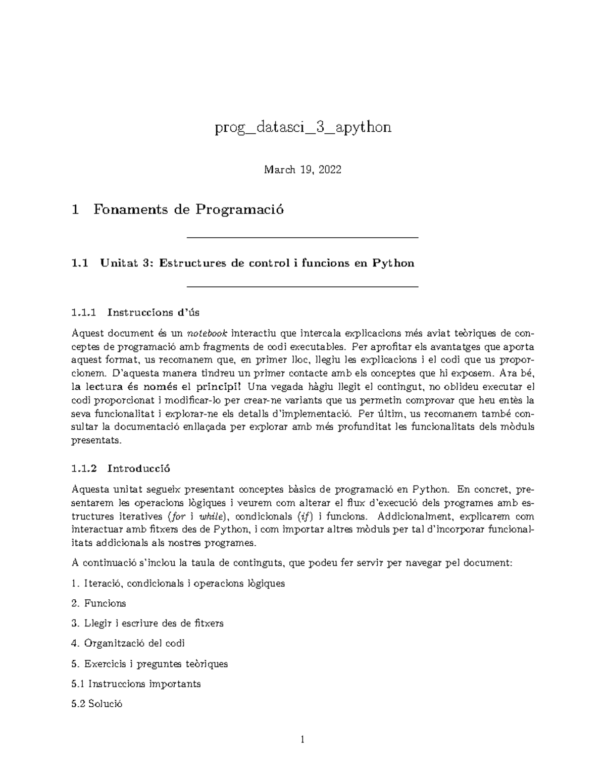 Prog datasci 3 apython - Programacion data scientist con python. de la asignatura Fundamentos de ...