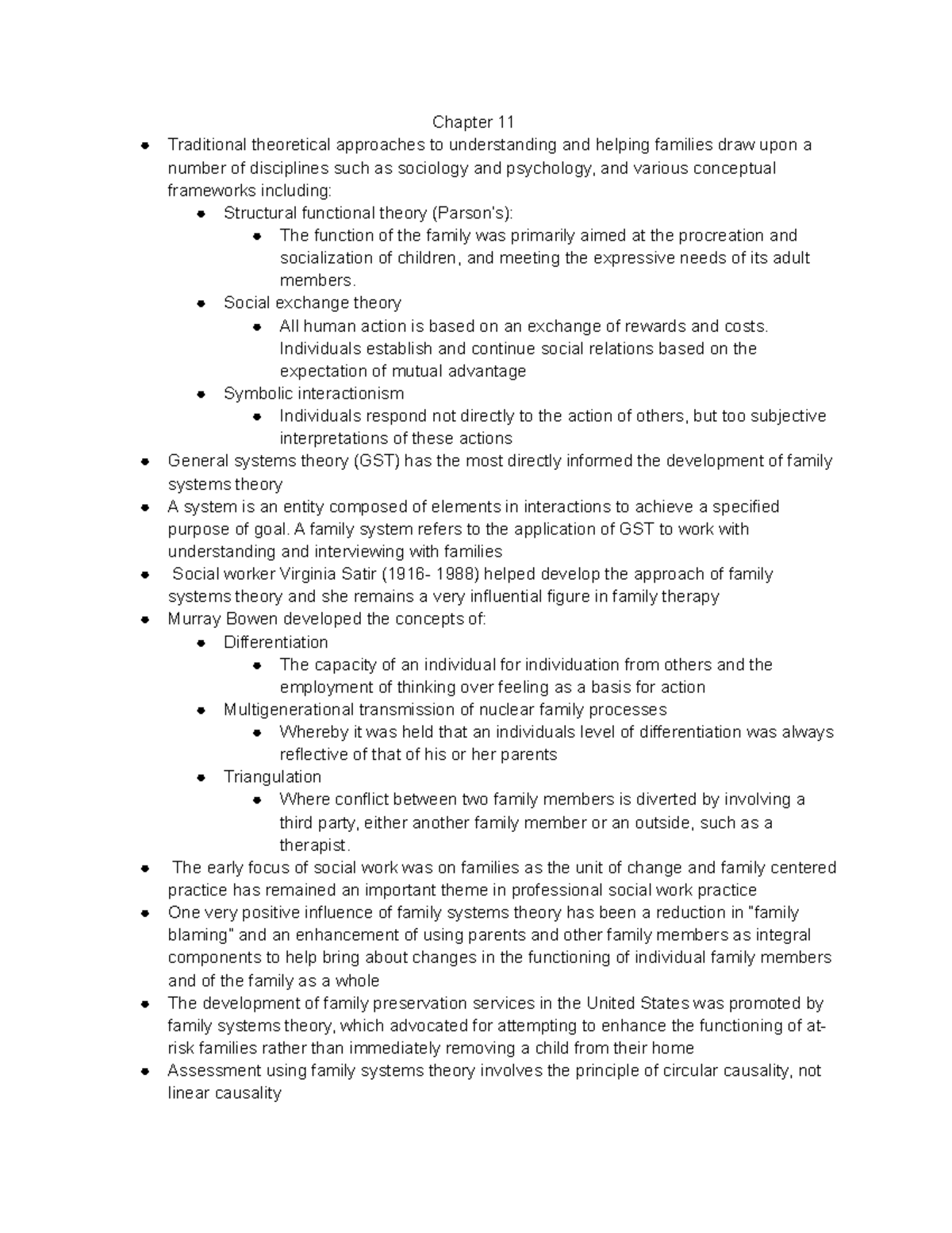 Chapter 11 SWTP - Chapter 11 Traditional theoretical approaches to understanding and helping ...