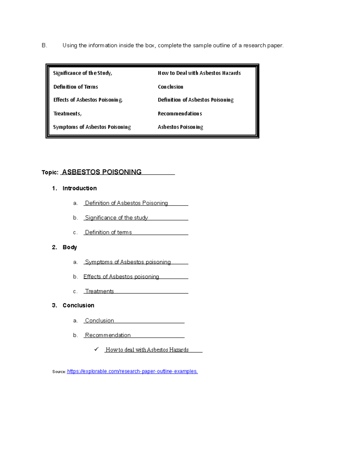 Week 7 Day 2 Activity 1 - N/A - Significance of the Study, How to Deal ...