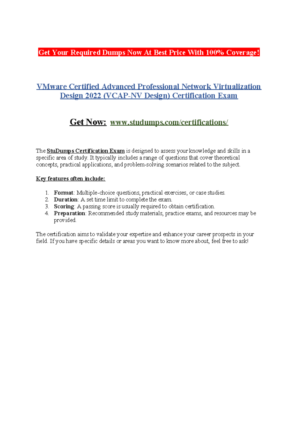 VMware Certified Advanced Professional Network Virtualization Design ...