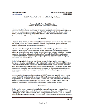 Mod 5 Kiwi Experience - Case 5: Kiwi Experience Name: Anvi Thakkar | Student ID: 229639830 Case ...