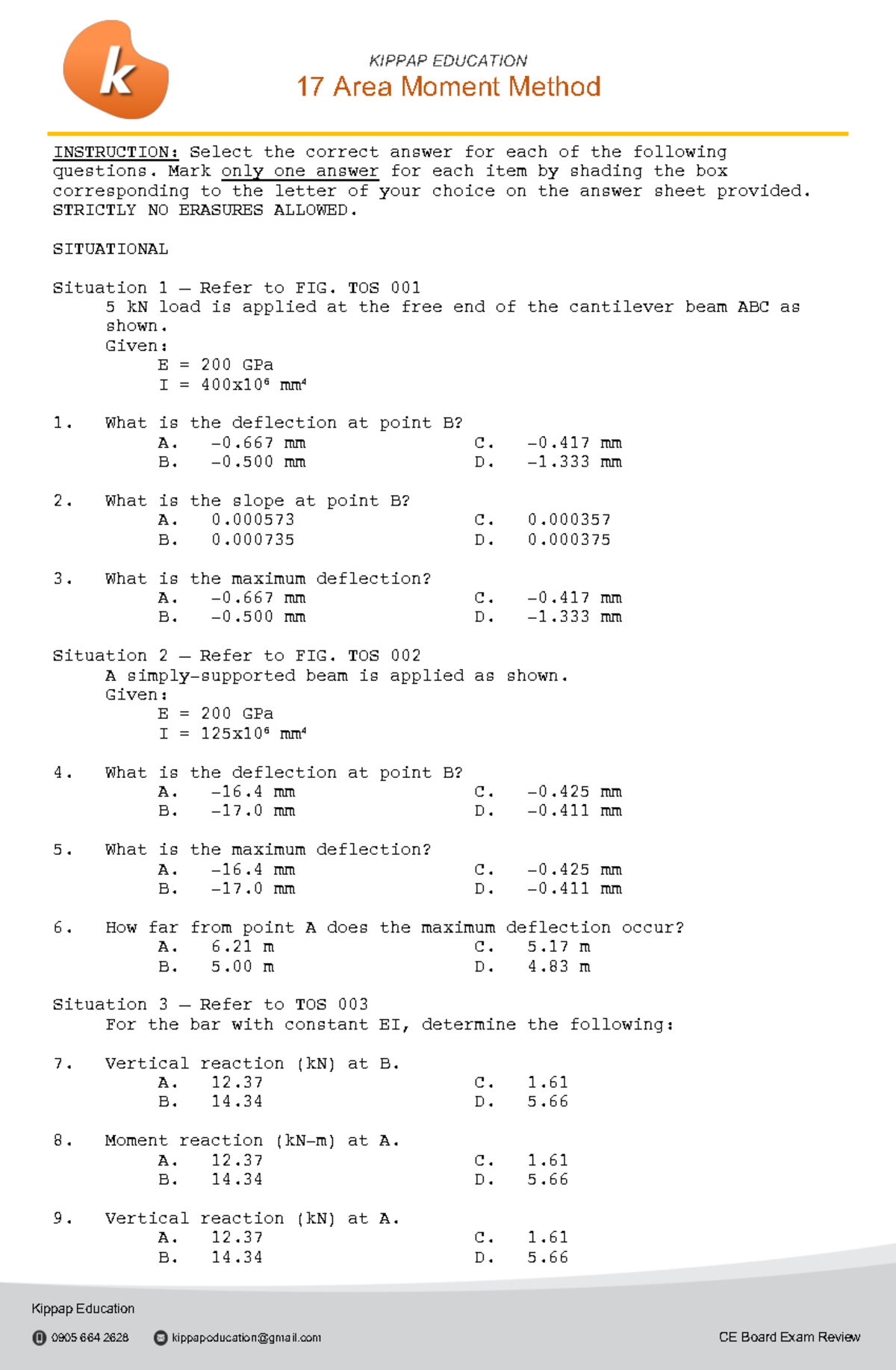 Kippap-Handout-SEC (17 Area Moment Method) - KIPPAP EDUCATION 17 Area ...