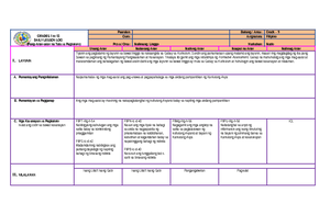 Lesson Plan, Pagsulat ng Sanaysay sa Filipino 7 - ST. PETER BAPTIST ...