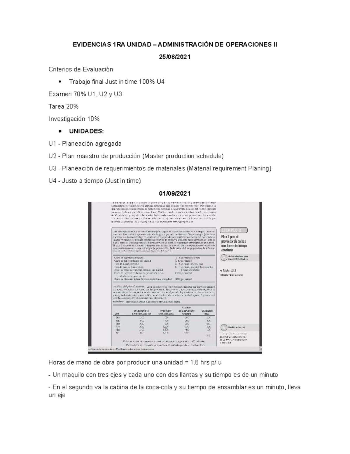 Evidencias 1RA Unidad - Gracias por compartir - EVIDENCIAS 1RA UNIDAD ...