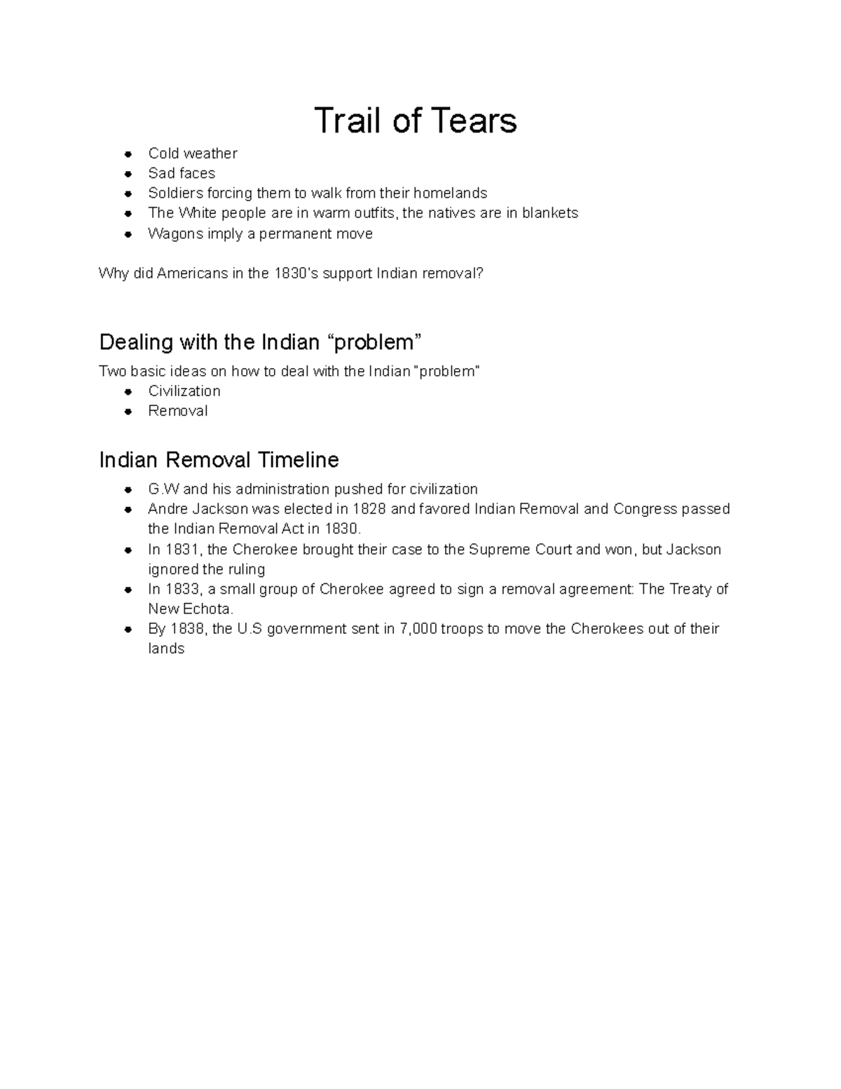 Trail of Tears - Trail of Tears Cold weather Sad faces Soldiers forcing ...