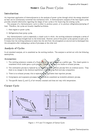 THERMODYNAMIC CYCLE - Thermodynamic Cycles Look at different cycles ...