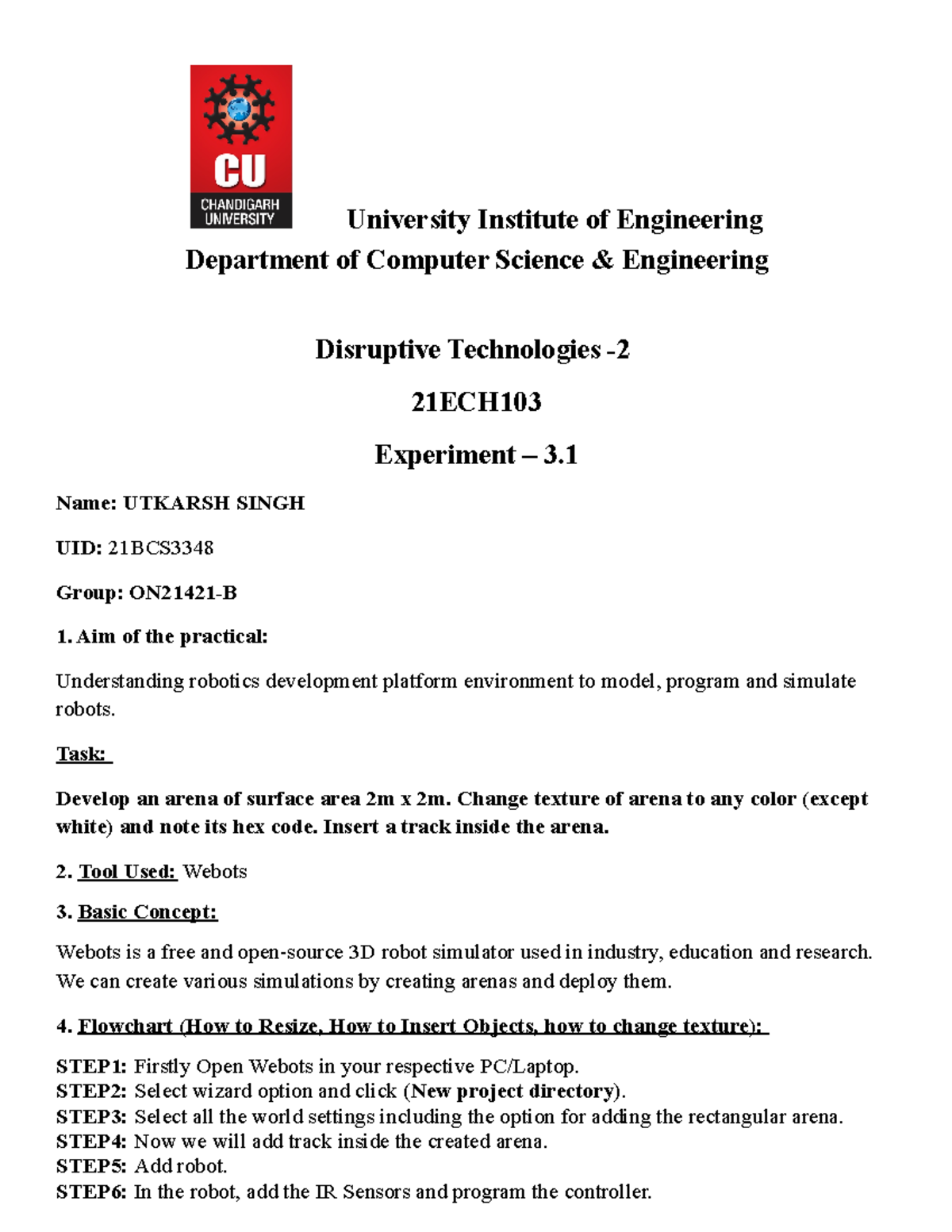 3.1 DT Worksheet - dt assignment - Department of Computer Science ...