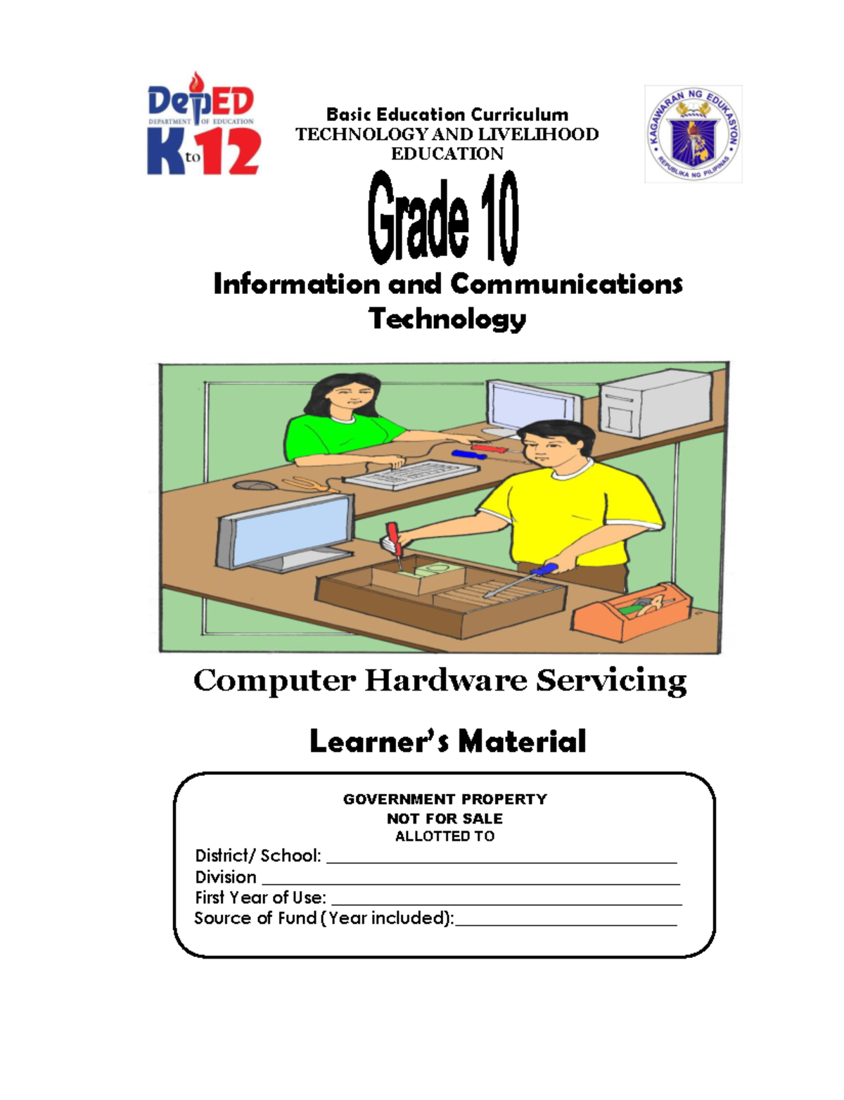 ICT-Mod-2 - this is very helpful - GOVERNMENT PROPERTY NOT FOR SALE ...