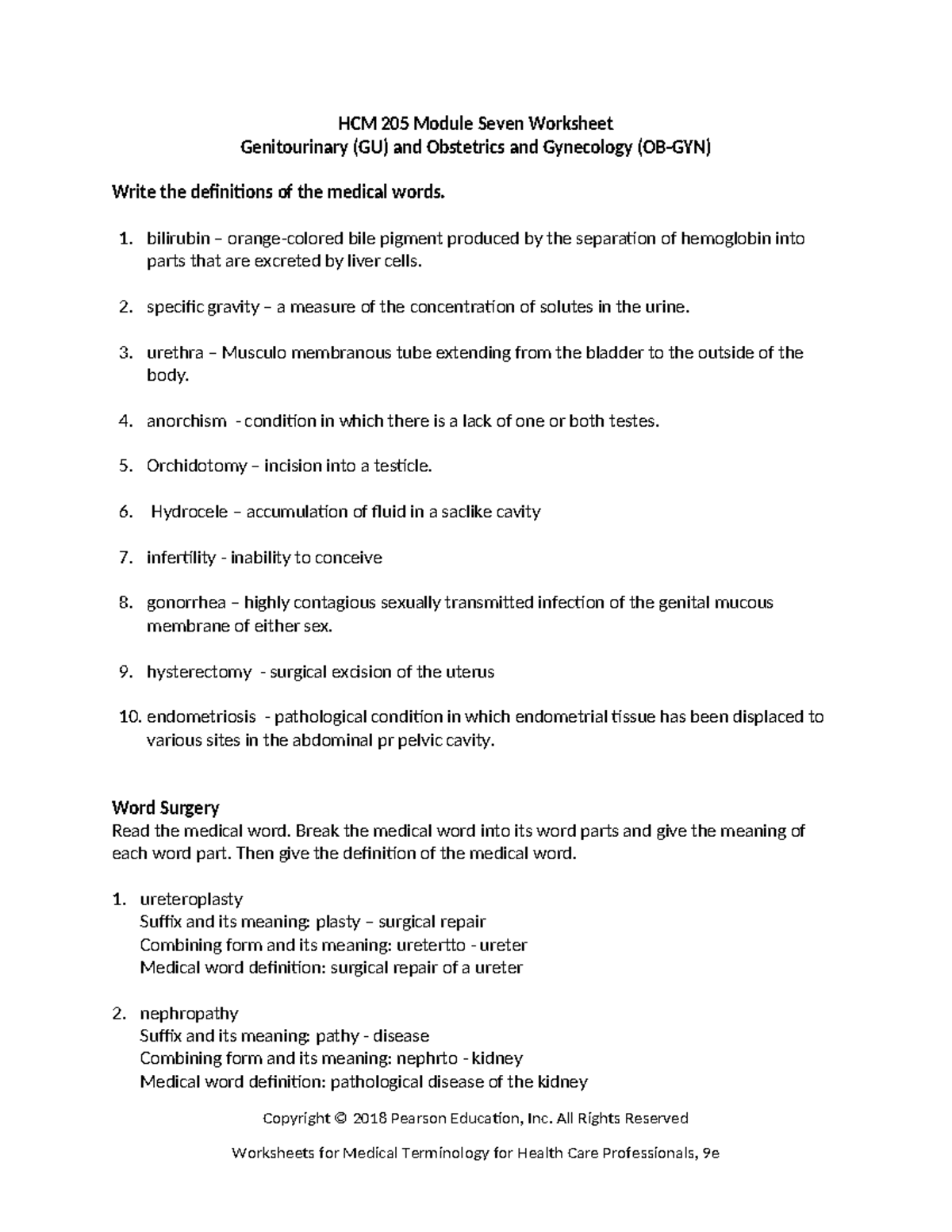 HCM 205 Module Seven Worksheet finished - HCM 205 Module Seven ...