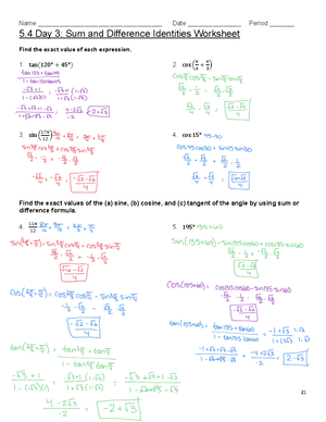 CH4 - Practice problems out of the book college algebra and where to find them - MATH 1310 - Studocu