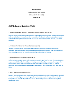 UNIT 1 - LAB 3 -Michael Laurenzo - Michael Laurenzo Fundamentals of ...