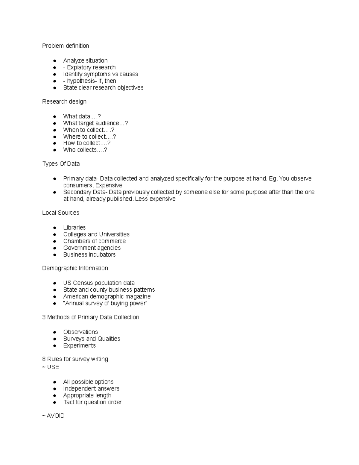 Doc 5 - Professor Pyke - Problem definition Analyze situation ...