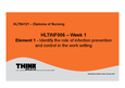 HLTINF006 - Torrens University - Infection control - Studocu
