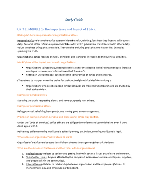 Term ONe Questions - Review - D072 - WGU - Studocu