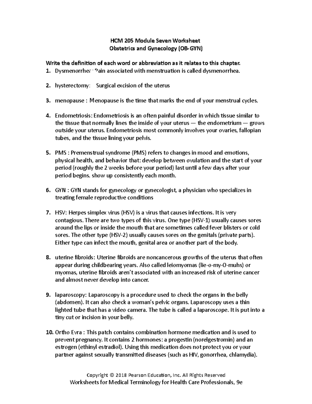 HCM 205 Module Seven Worksheet (1) - HCM 205 Module Seven Worksheet ...