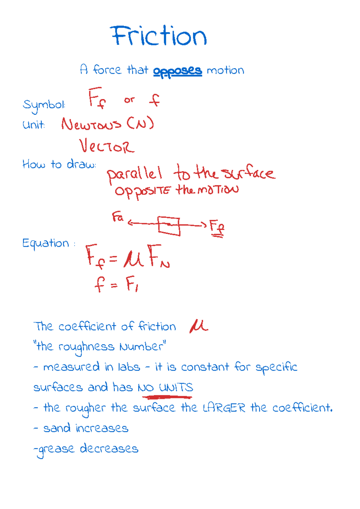 Friction notes - nidssdffds - ENGL1302 - Studocu