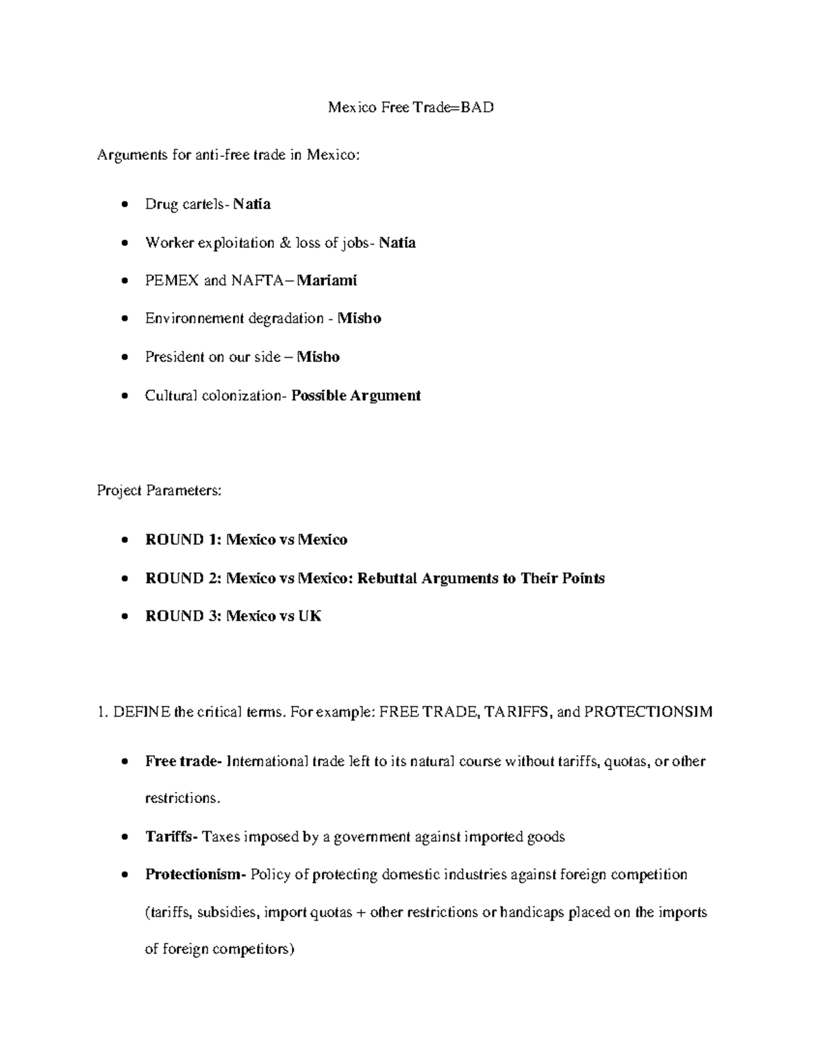 Super Awesome Anti-Free Trade Arguments In Mexico - Mexico Free Trade ...