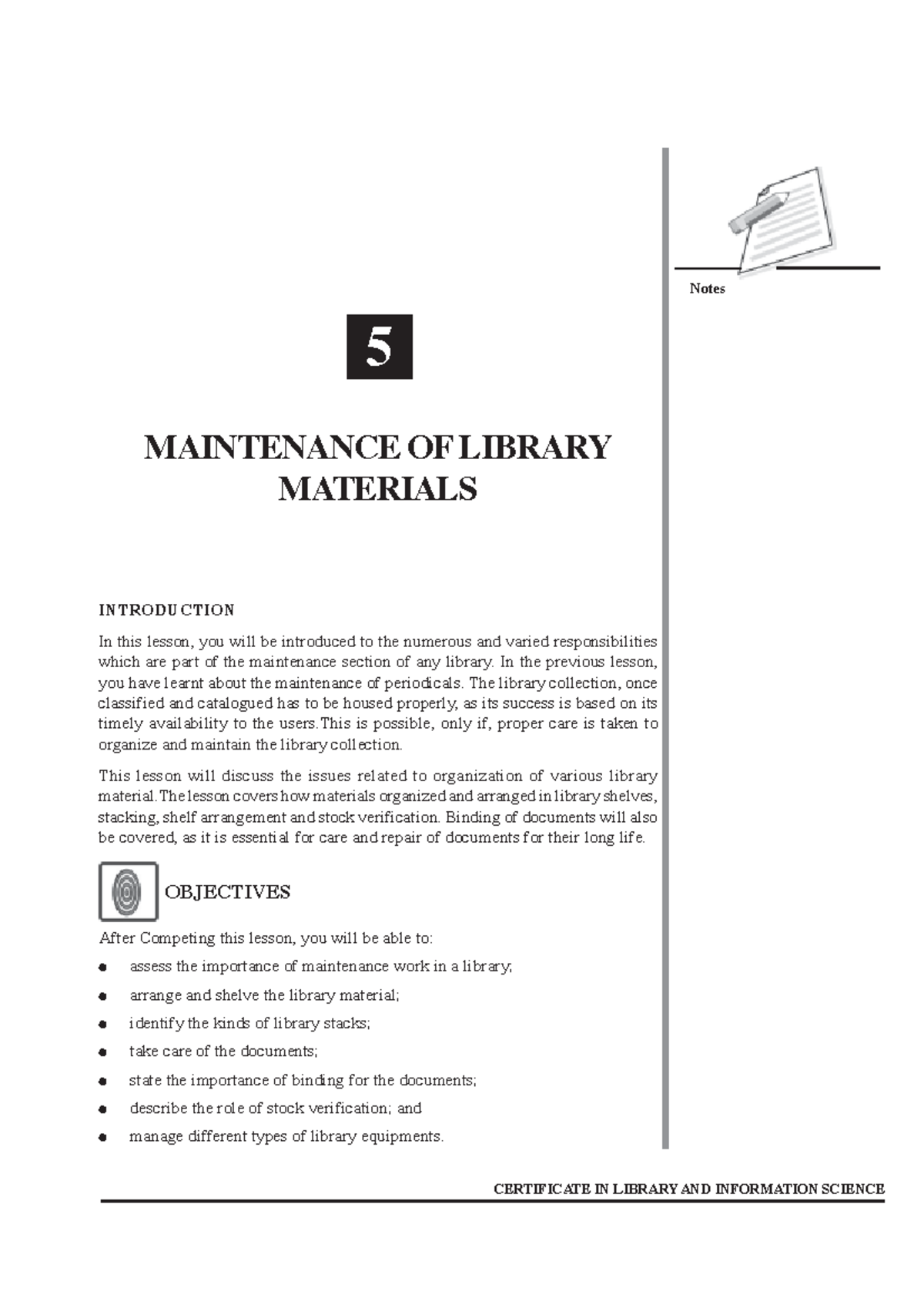 Unit-3 Baic Maintenance of Library Materials - Maintenance of Library ...