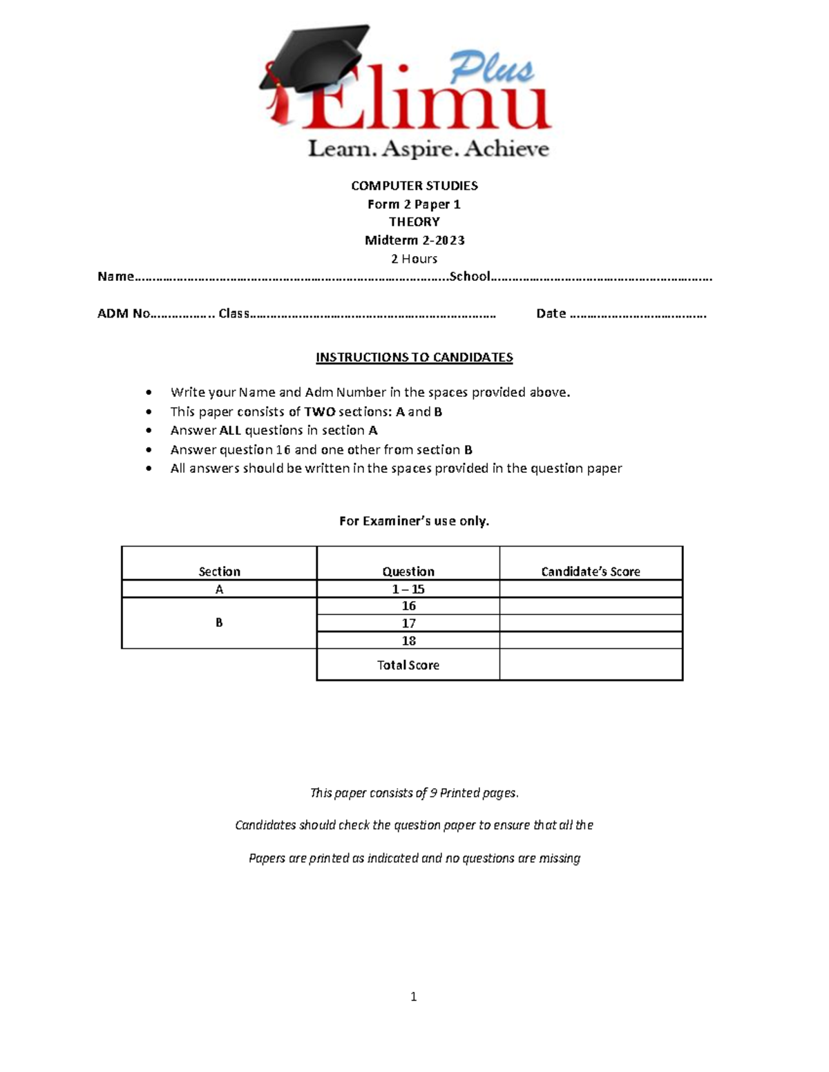 Km f2t2 comp 28821 001 - Information and communication technology - Studocu